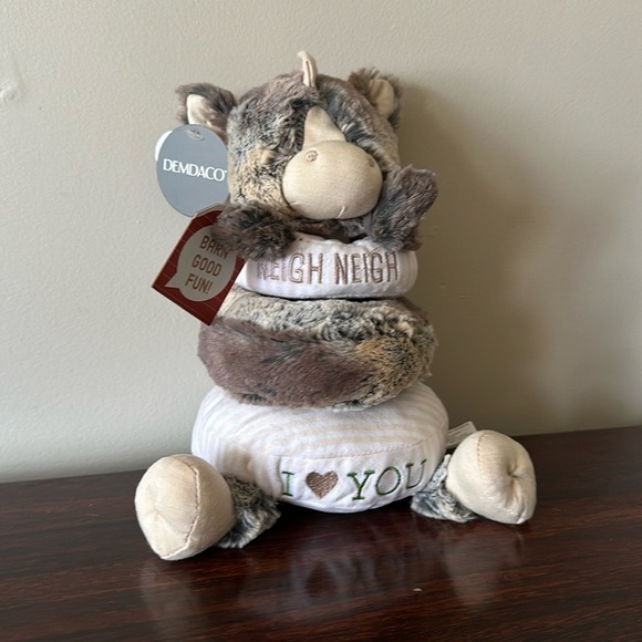 Demdaco | Toys | Babys Stackable Plush Toy Demdaco | Poshmark